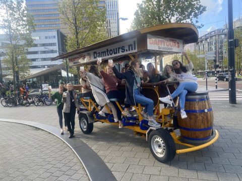 Partyfiets - Damtours.nl | Prosecco bike, beer bikes & bierfietsen
